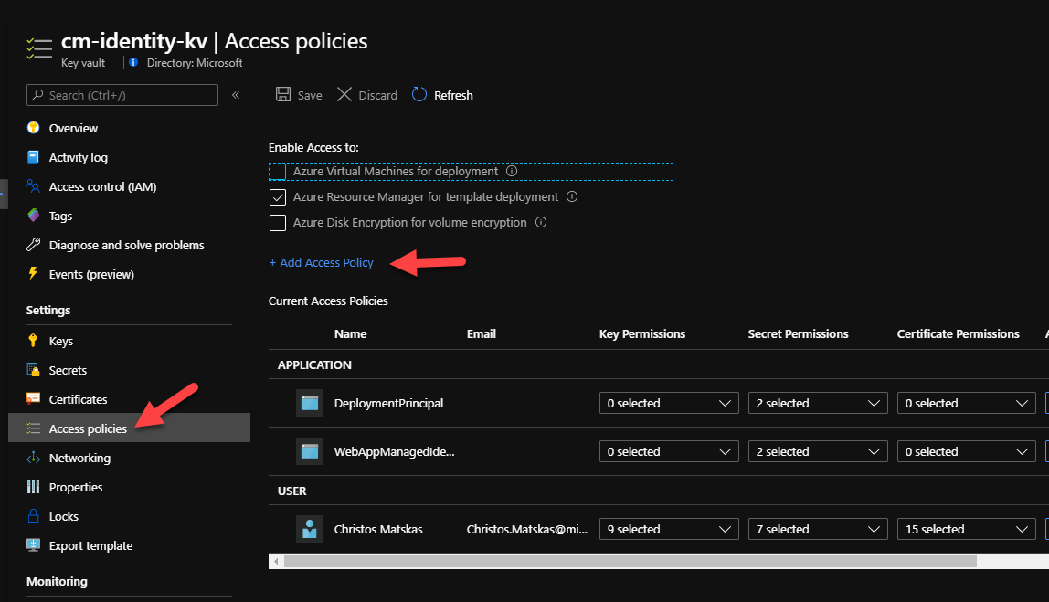 Setting Up Managed Identities For Aspnet Core Web App Running On Azure App Service