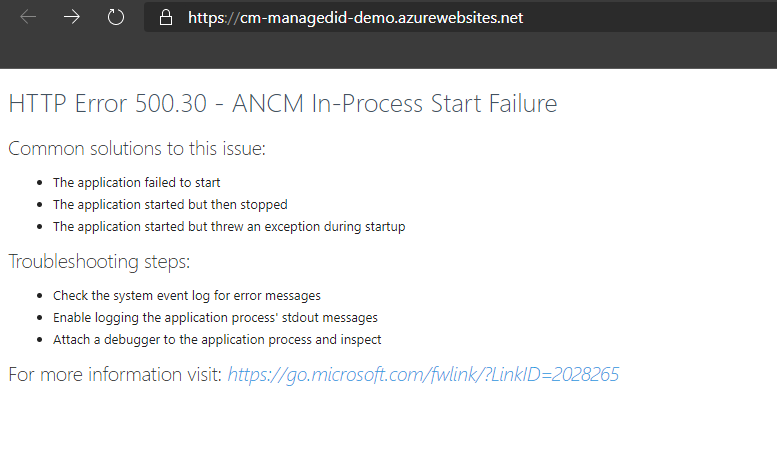 Setting Up Managed Identities For Aspnet Core Web App Running On Azure App Service